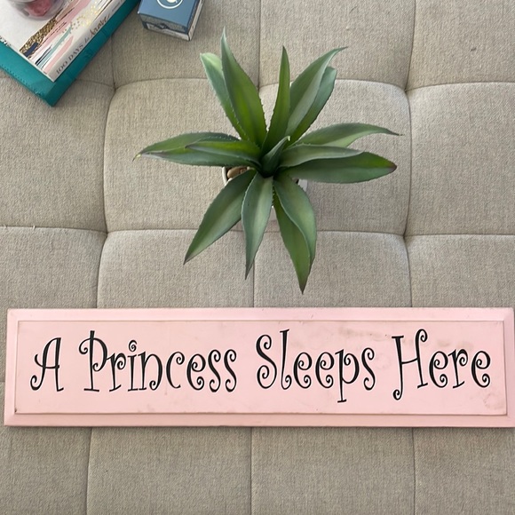 Wall Decor | Princess Sign | Poshmark